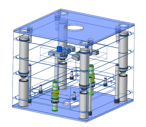 To Assemble Ejector Guide Bushings and Pins