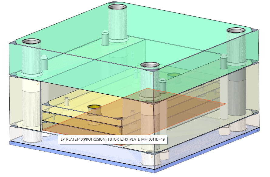 To Assemble Ejector Guide Bushings and Pins
